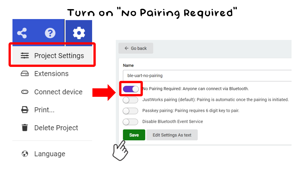 Remote Control via Bluetooth using Smartphone